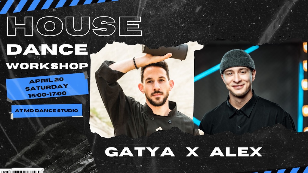 Collab House Dance Workshop – Gatya x Alex « MD hip-hop tánciskola
